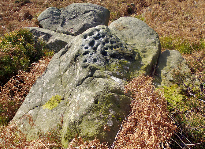 Farnhill Moor Cup-Marked Rocks, Near Skipton, North Yorkshire | The ...